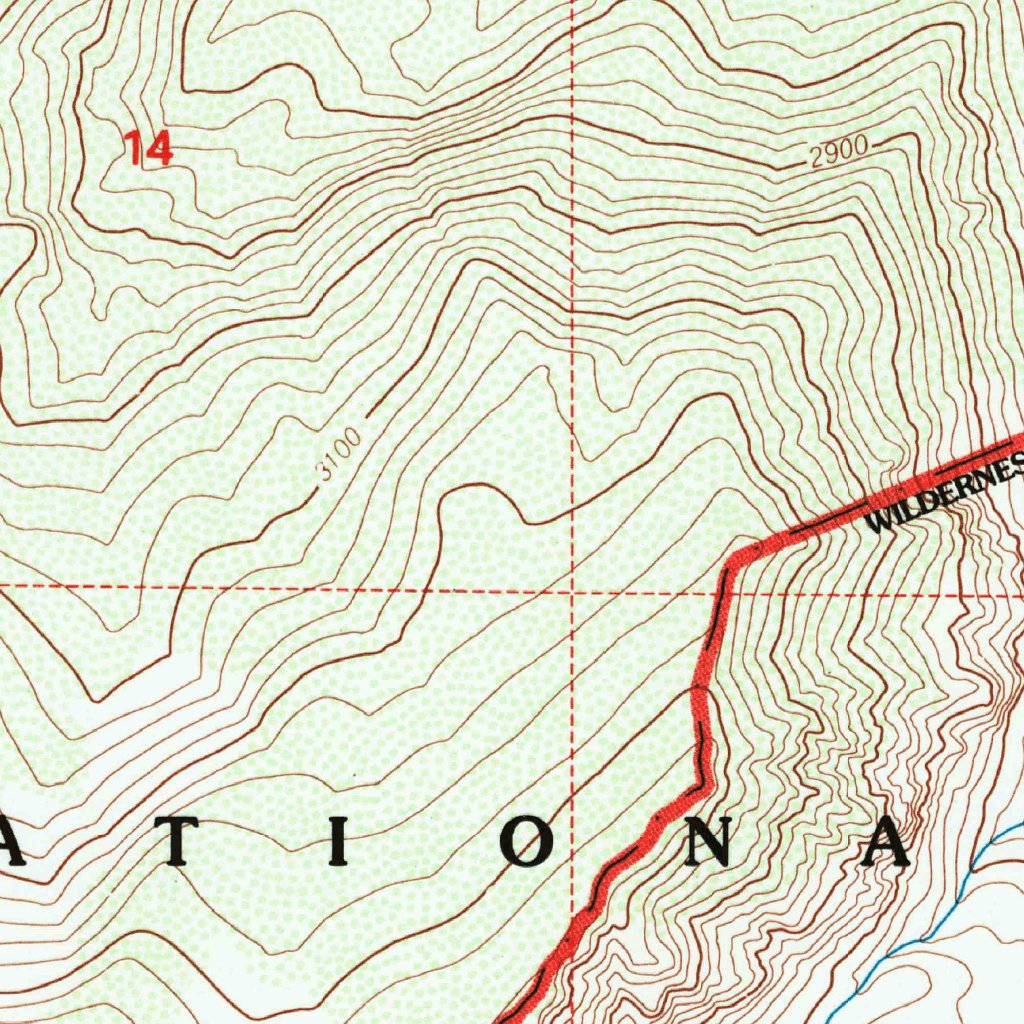Bloody Mountain, CA (1994, 24000-Scale) Map by United States Geological ...