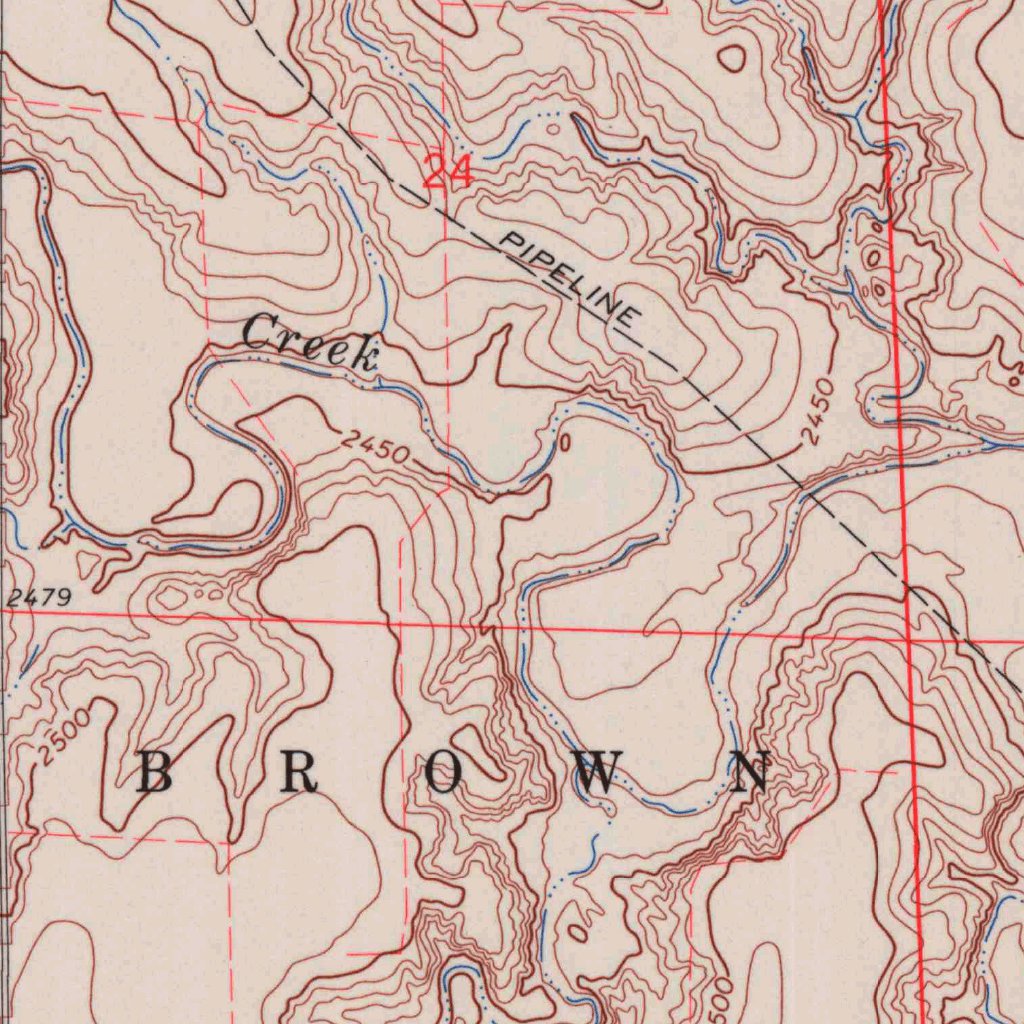 Bloom, KS (1967, 24000-Scale) Map by United States Geological Survey ...