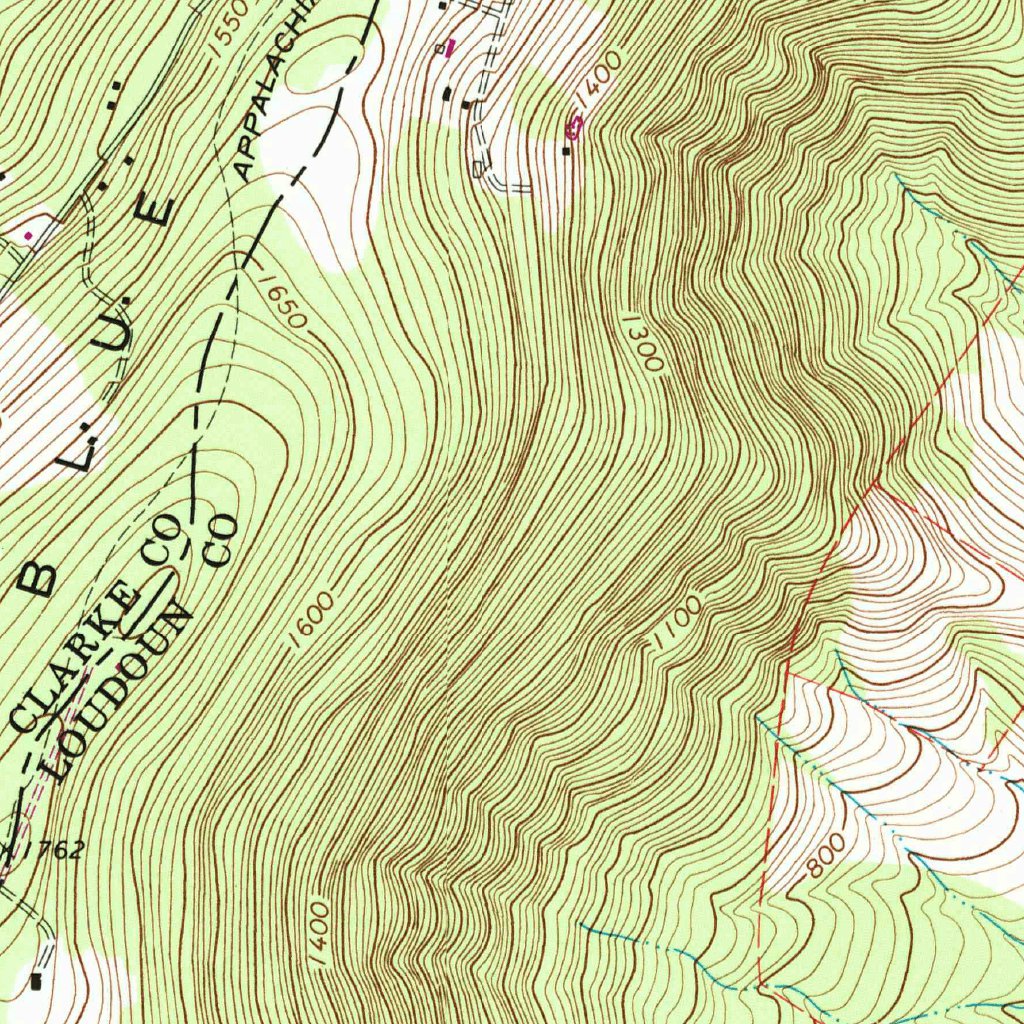 Bluemont, VA (1970, 24000-Scale) Map by United States Geological Survey ...