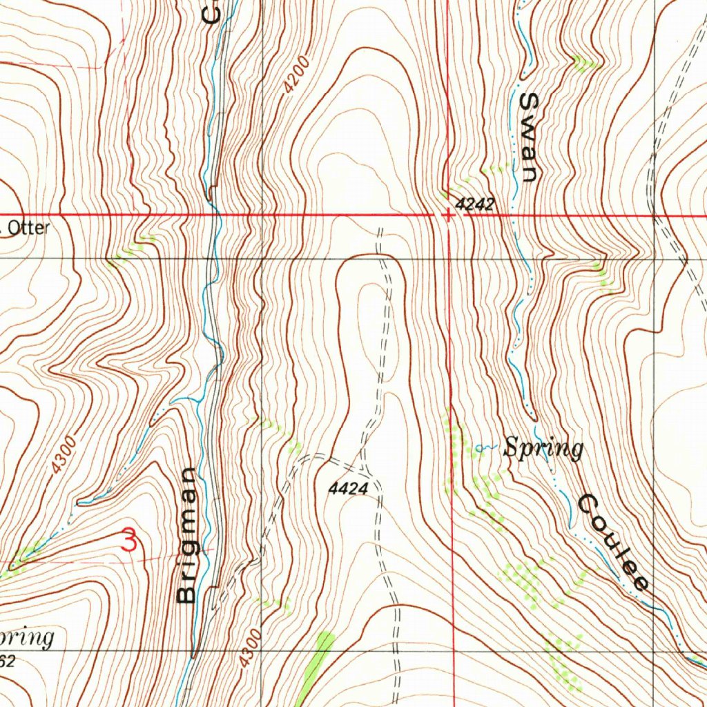 Blythe, MT (1982, 24000-Scale) Map by United States Geological Survey ...