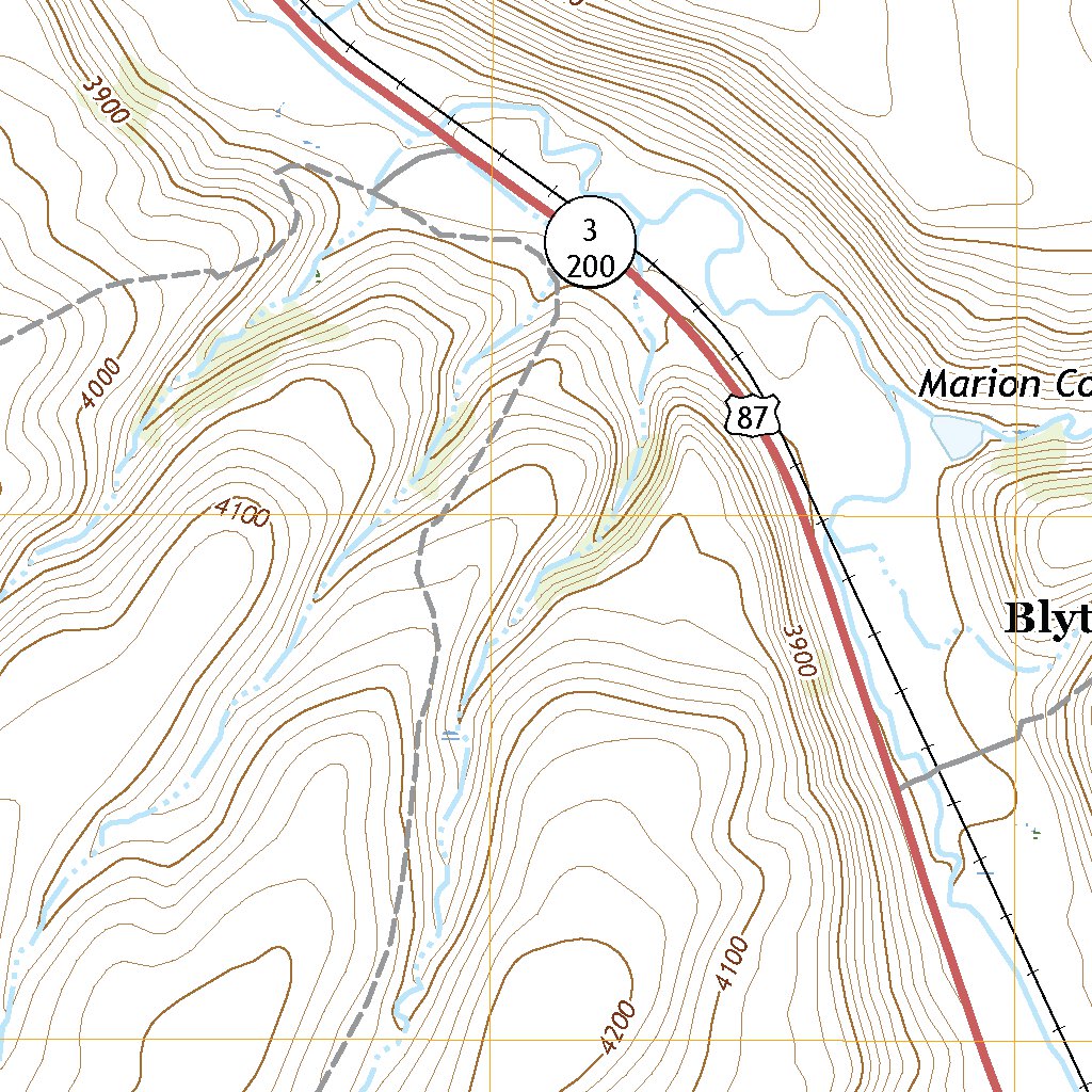 Blythe, MT (2020, 24000-Scale) Map by United States Geological Survey ...