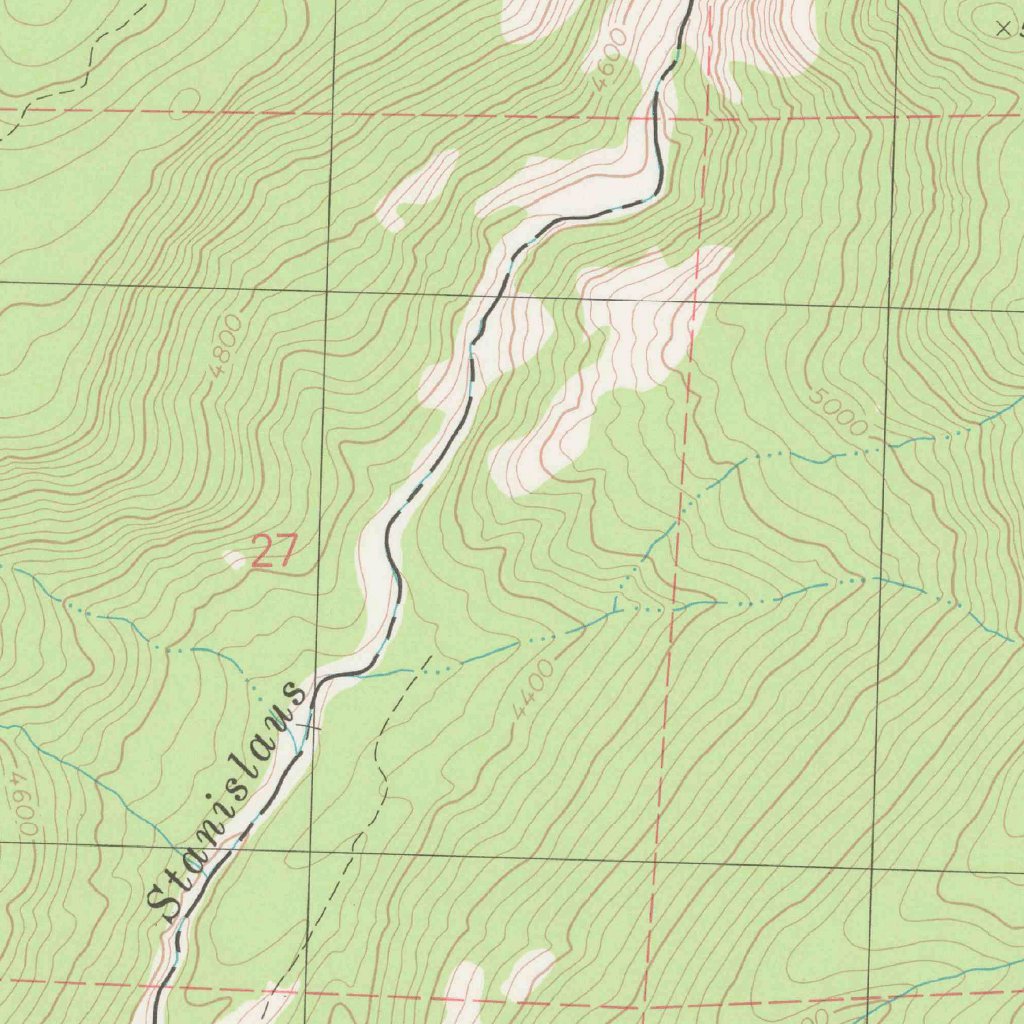 Boards Crossing, CA (1979, 24000-Scale) Map by United States Geological ...