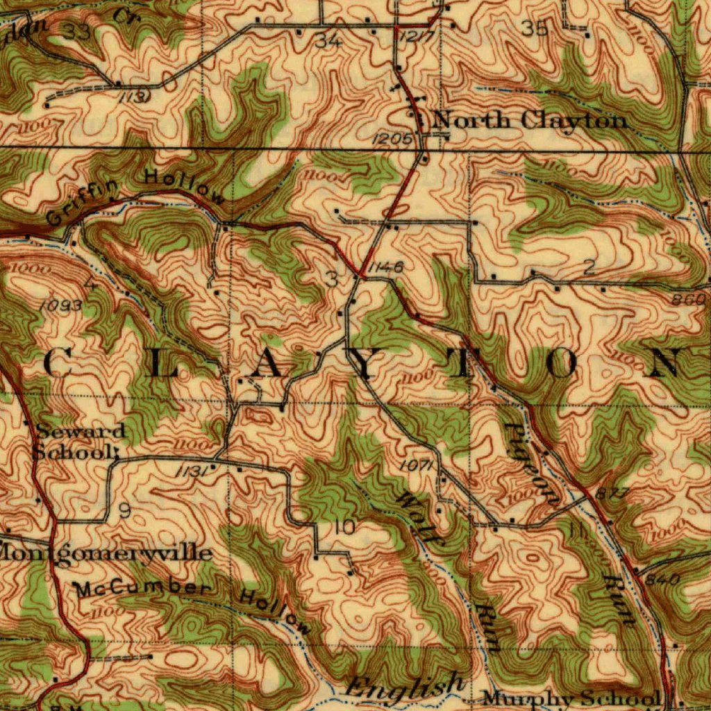 Boaz, WI (1933, 62500-Scale) Map by United States Geological Survey ...