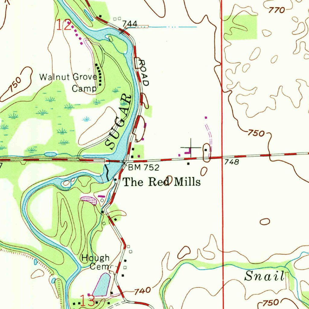 Boggstown, IN (1962, 24000-Scale) Map by United States Geological ...