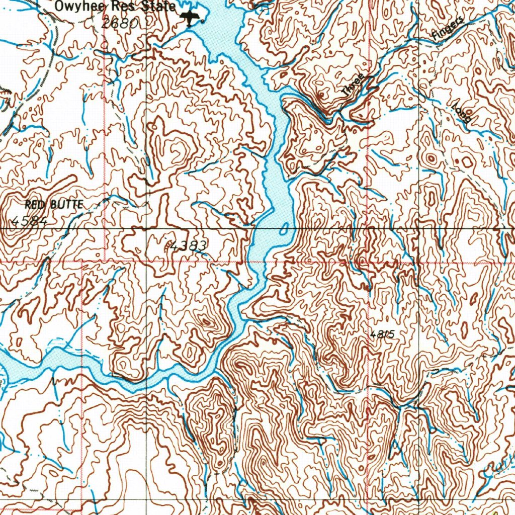Boise, ID-OR (1955, 250000-Scale) Map by United States Geological ...