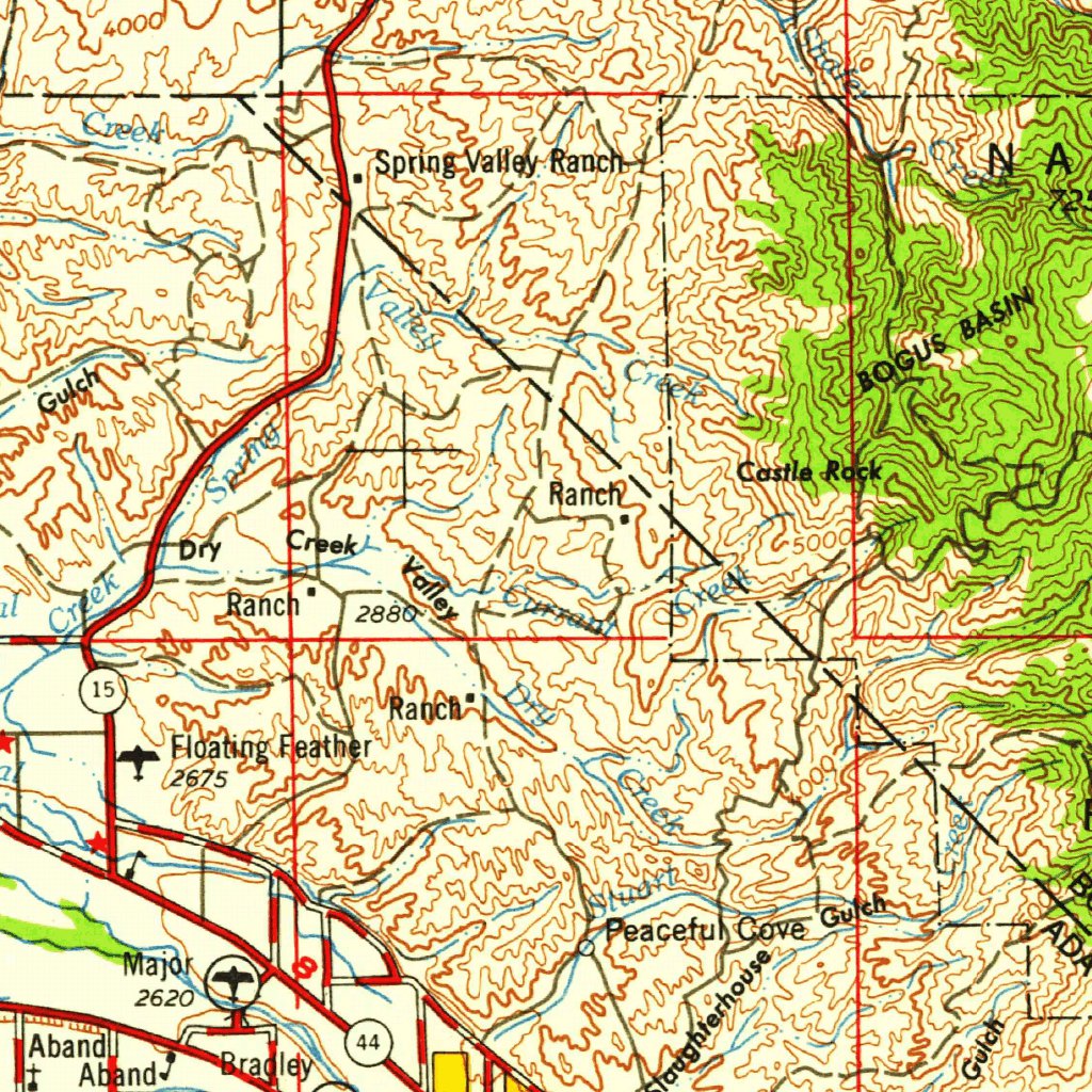 Boise, ID-OR (1958, 250000-Scale) Map by United States Geological ...