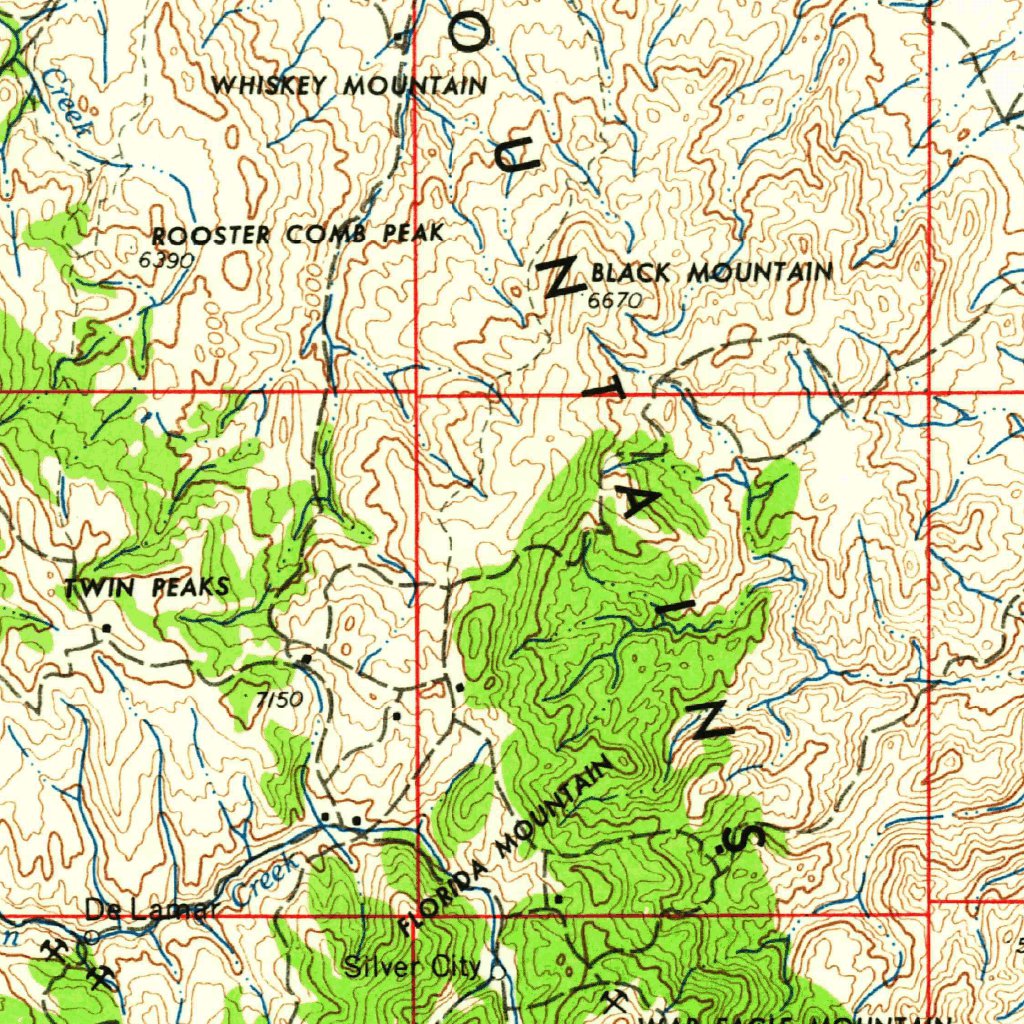 Boise, ID-OR (1962, 250000-Scale) Map by United States Geological ...