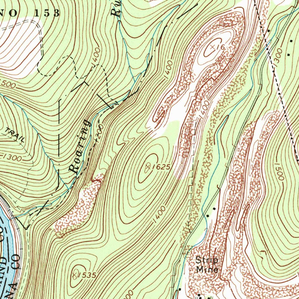 Bolivar, PA (1964, 24000-Scale) Map by United States Geological Survey ...