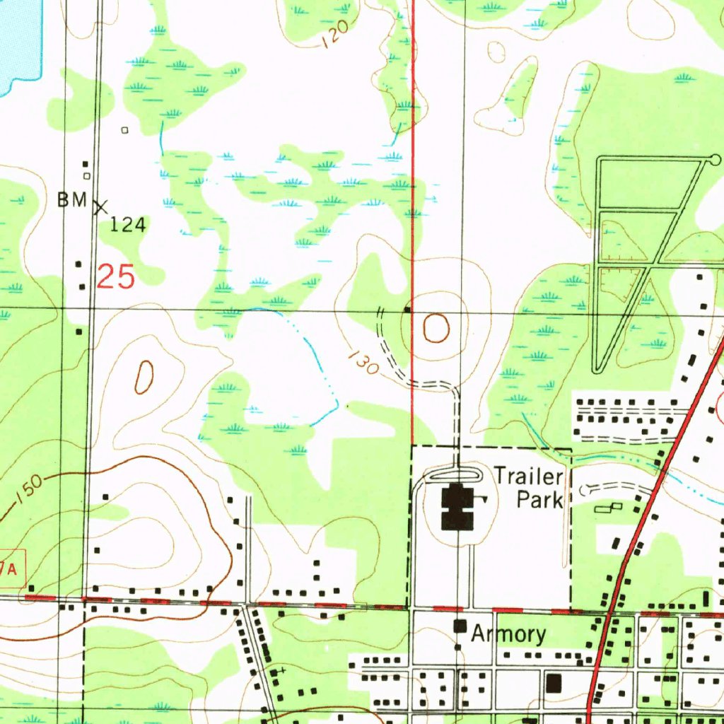 Bonifay, FL (1982, 24000-Scale) Map by United States Geological Survey ...