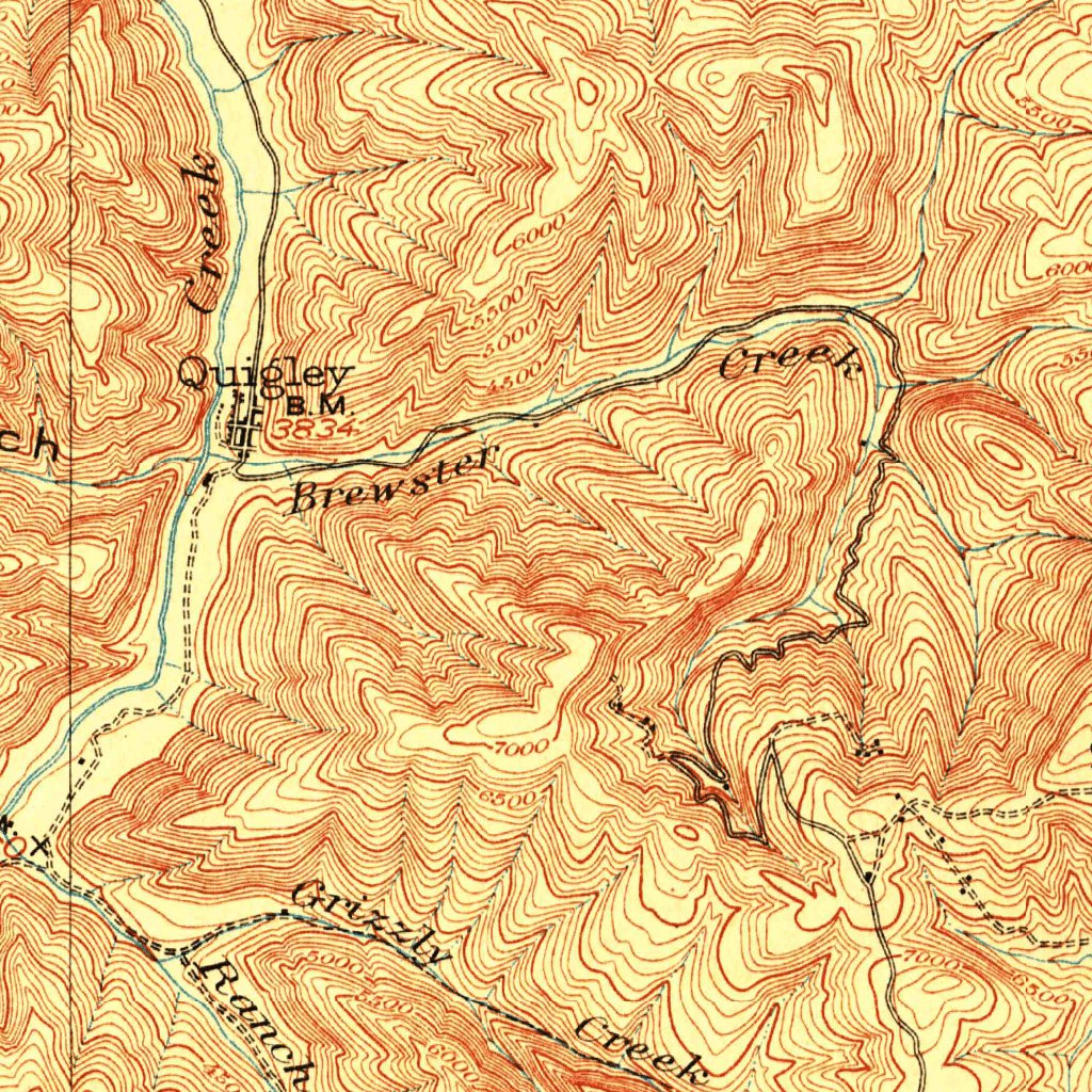 Bonner, MT (1903, 125000-Scale) Map by United States Geological Survey ...