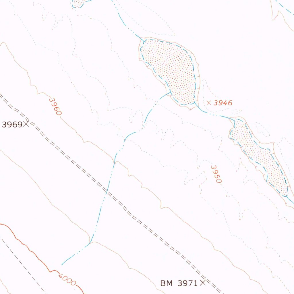 Bonnie Claire, NV (1968, 24000-Scale) Map by United States Geological ...