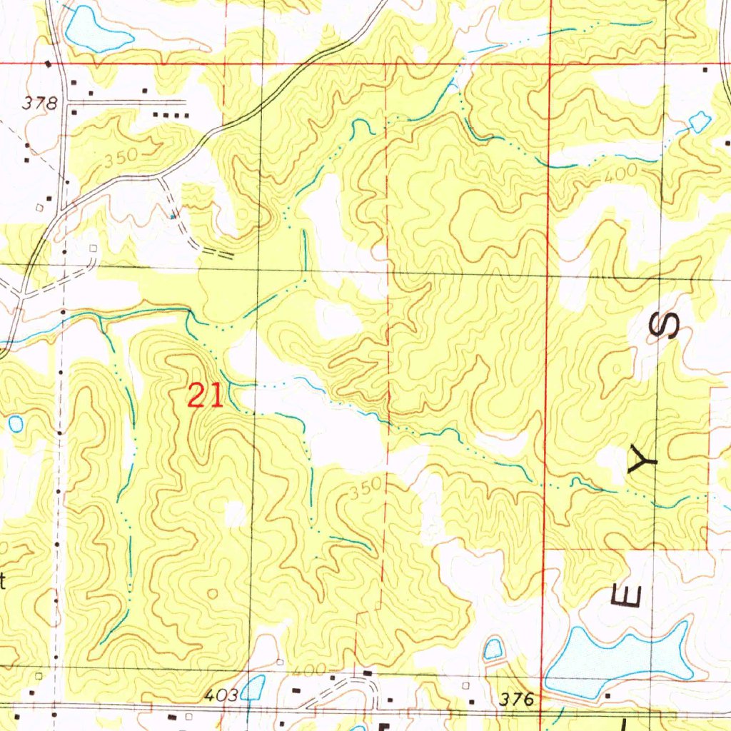Bono, AR (1980, 24000-Scale) Map by United States Geological Survey ...