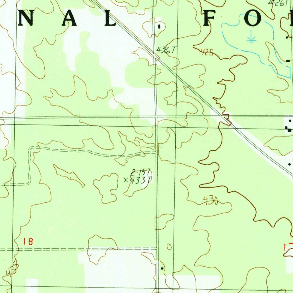 Boon, MI (1987, 24000-Scale) Map by United States Geological Survey ...
