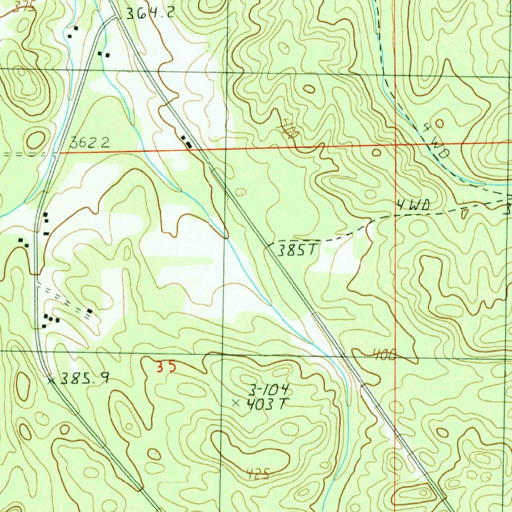 Boon, MI (1987, 24000-Scale) Map by United States Geological Survey ...