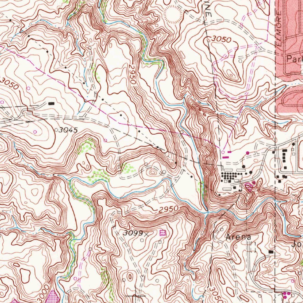 Borger, TX (1970, 24000-Scale) Map by United States Geological Survey ...