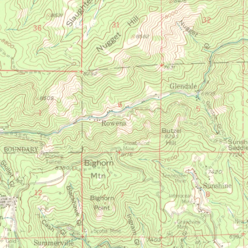 Boulder, CO (1957, 62500-Scale) Map by United States Geological Survey ...