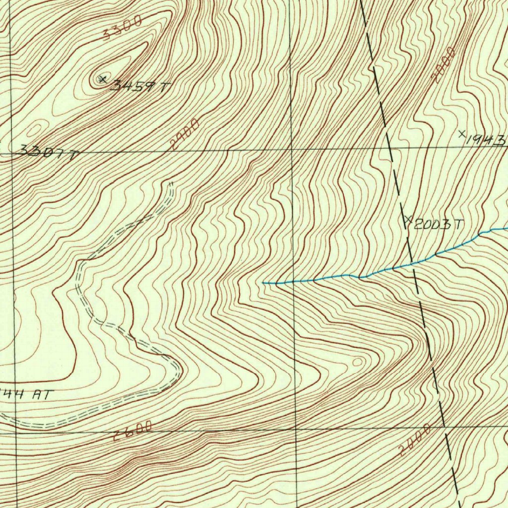 Boundary Bald Mountain, ME (1989, 24000-Scale) Map by United States ...