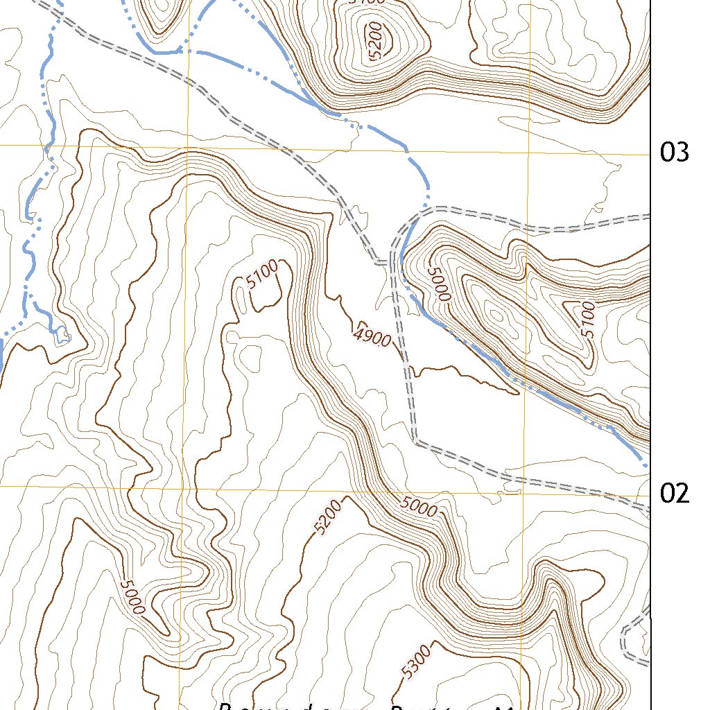 Boundary Butte, UT (2023, 24000-Scale) Map by United States Geological ...