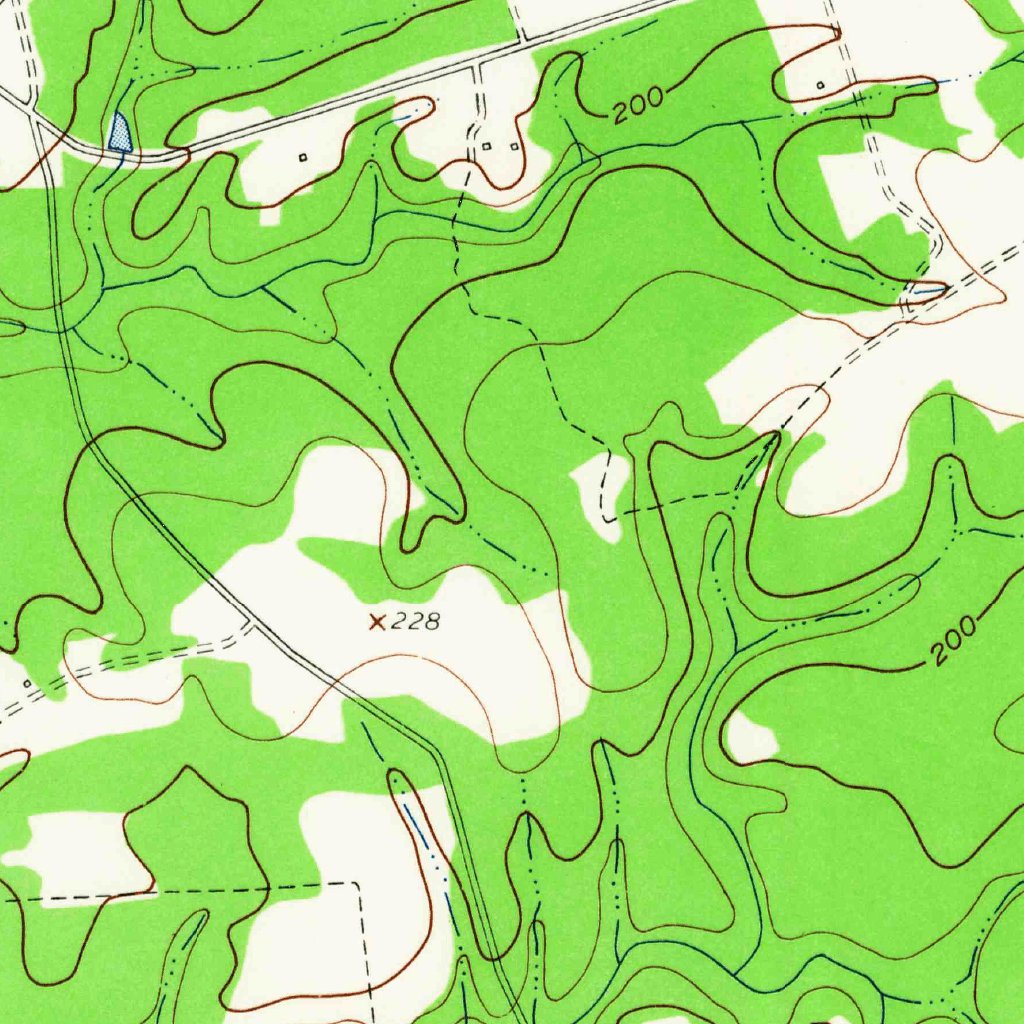 Bowling Green, VA (1949, 24000-Scale) Map by United States Geological ...
