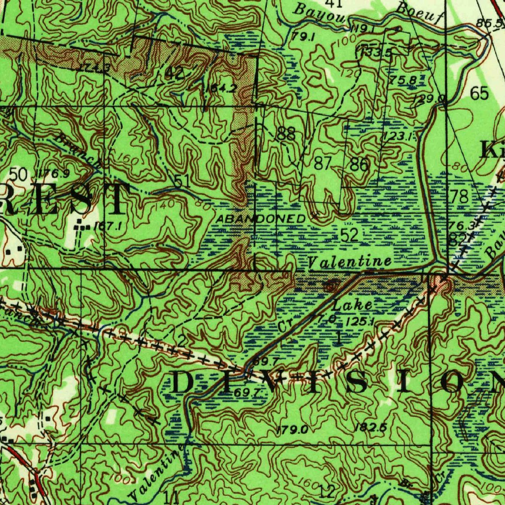 Boyce, LA (1941, 62500-Scale) Map by United States Geological Survey ...