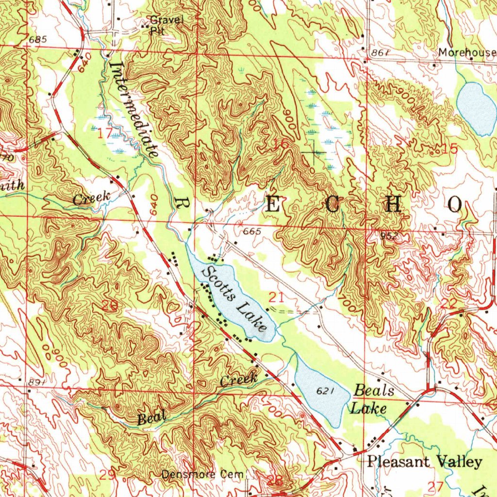 Boyne City, MI (1961, 62500-Scale) Map by United States Geological ...