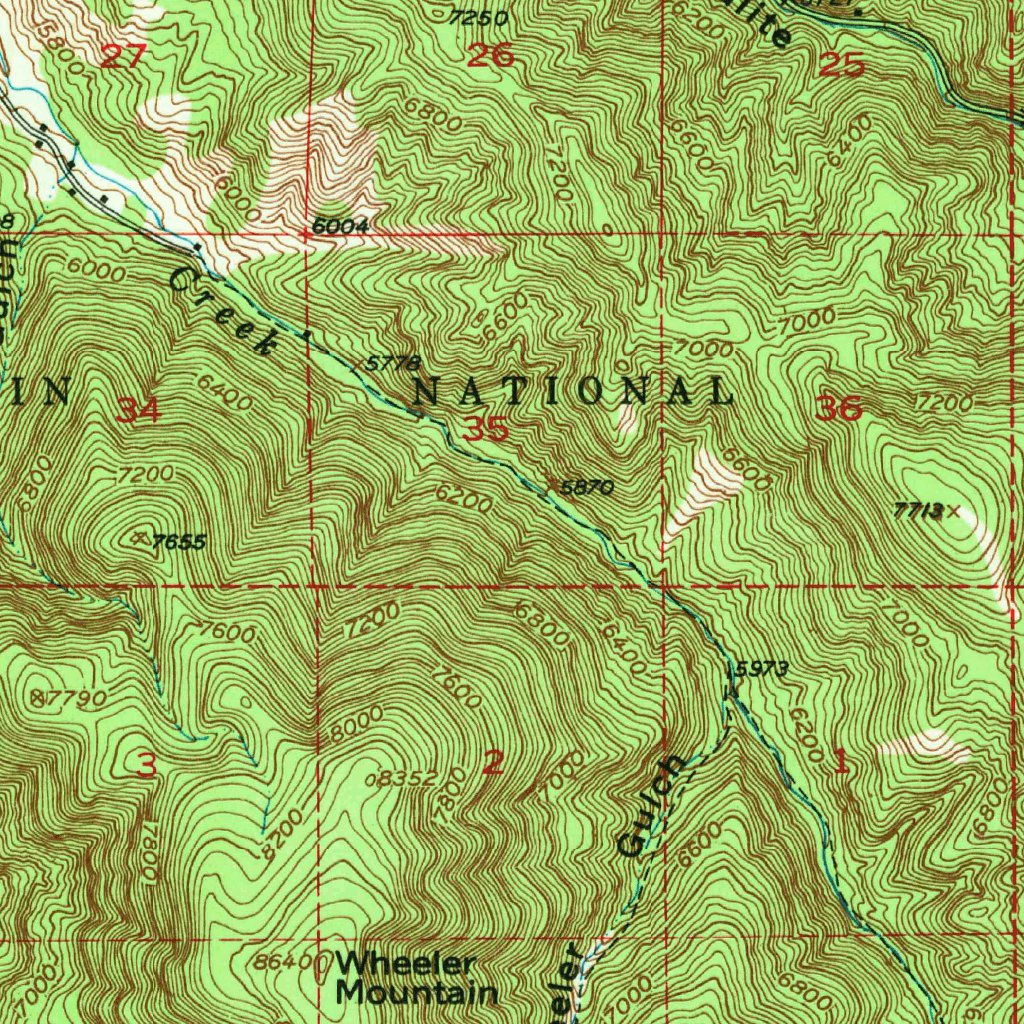 Bozeman, MT (1953, 62500-Scale) Map by United States Geological Survey ...