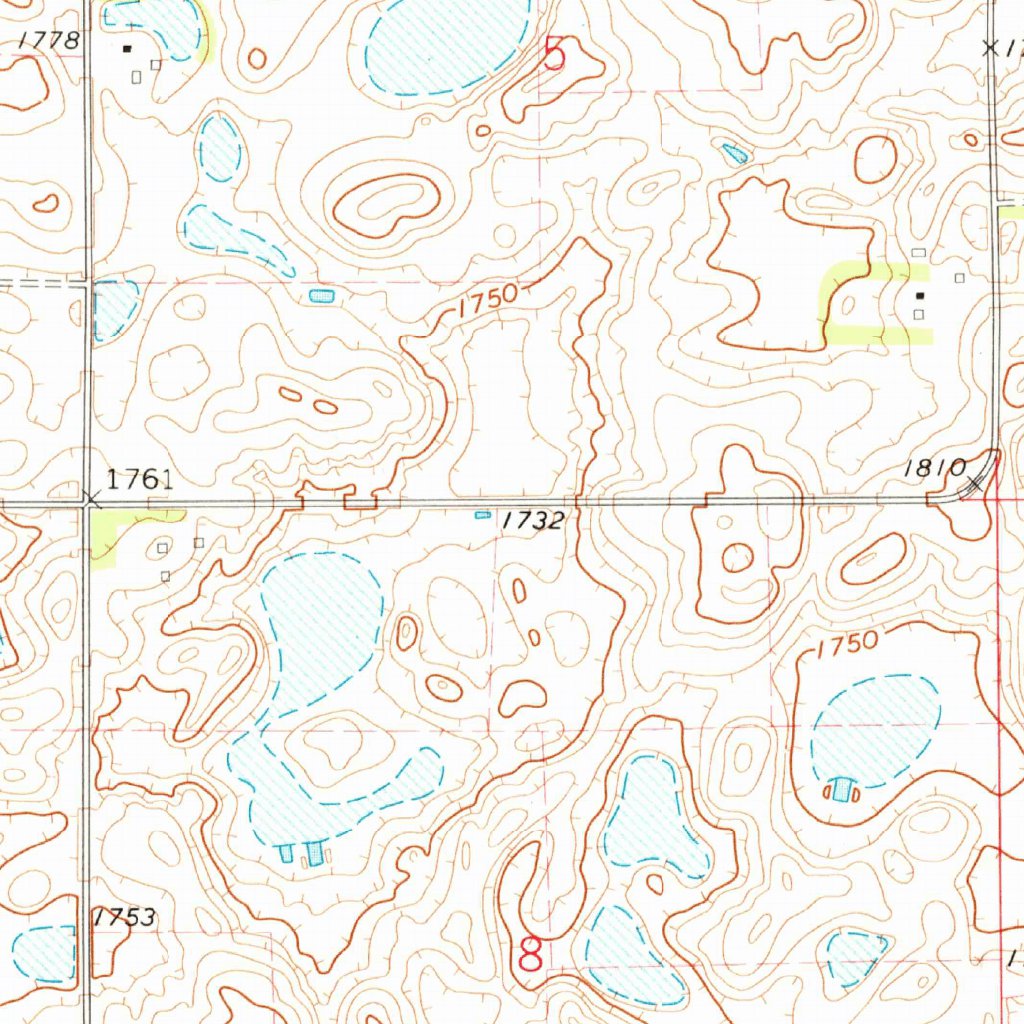 Bradley, SD (1973, 24000-Scale) Map by United States Geological Survey ...