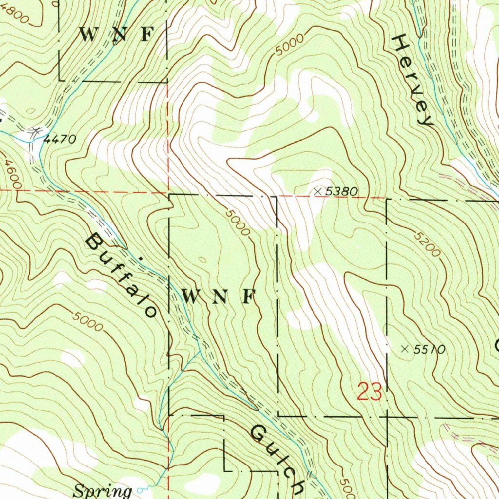 Brannan Gulch, OR (1967, 24000-Scale) Map by United States Geological ...