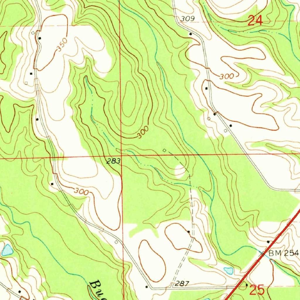 Brantley, AL (1971, 24000-Scale) Map by United States Geological Survey ...