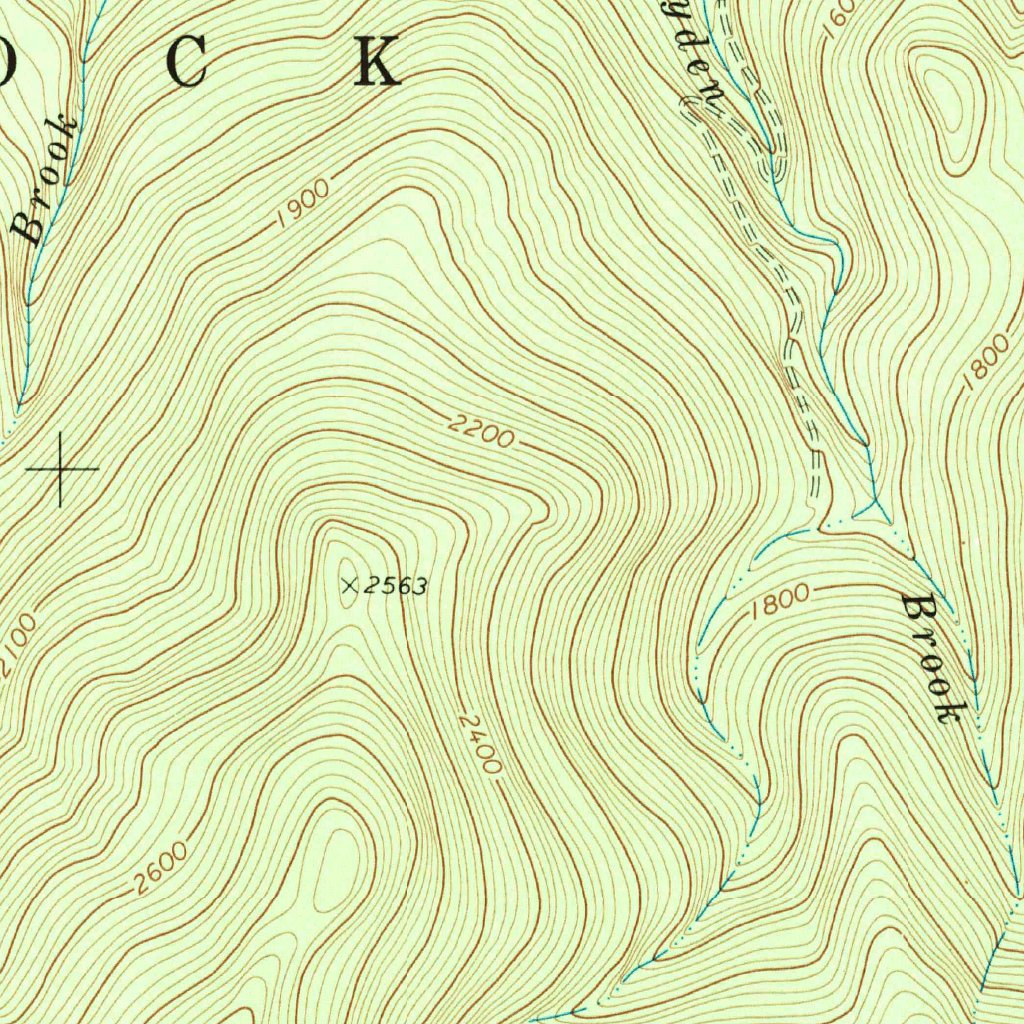 Bread Loaf, VT (1970, 24000-Scale) Map by United States Geological ...