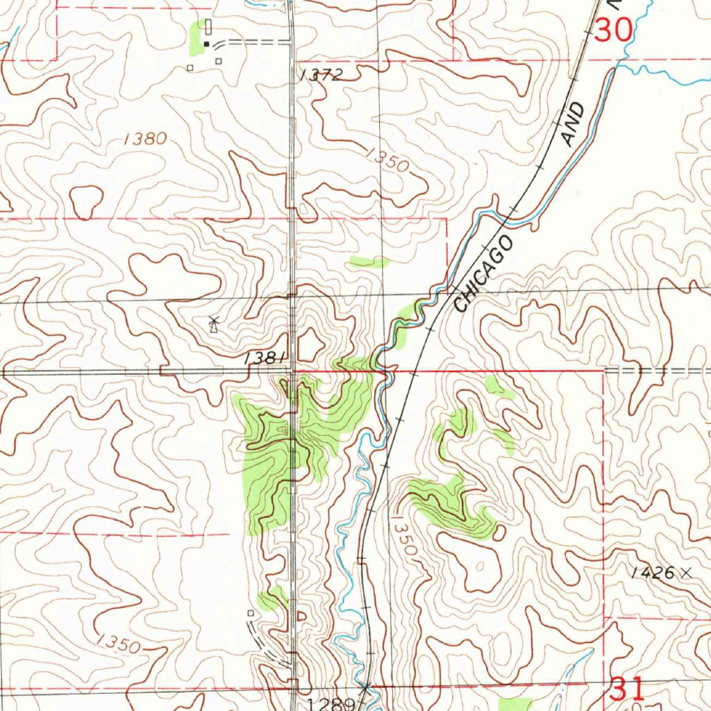 Breda, IA (1980, 24000-Scale) Map by United States Geological Survey ...