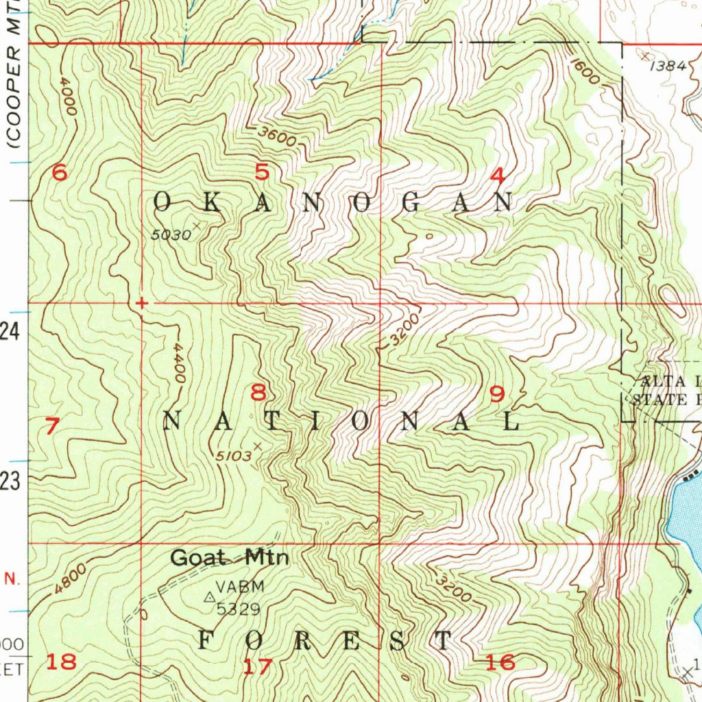 Brewster, WA (1957, 62500-Scale) Map by United States Geological Survey ...