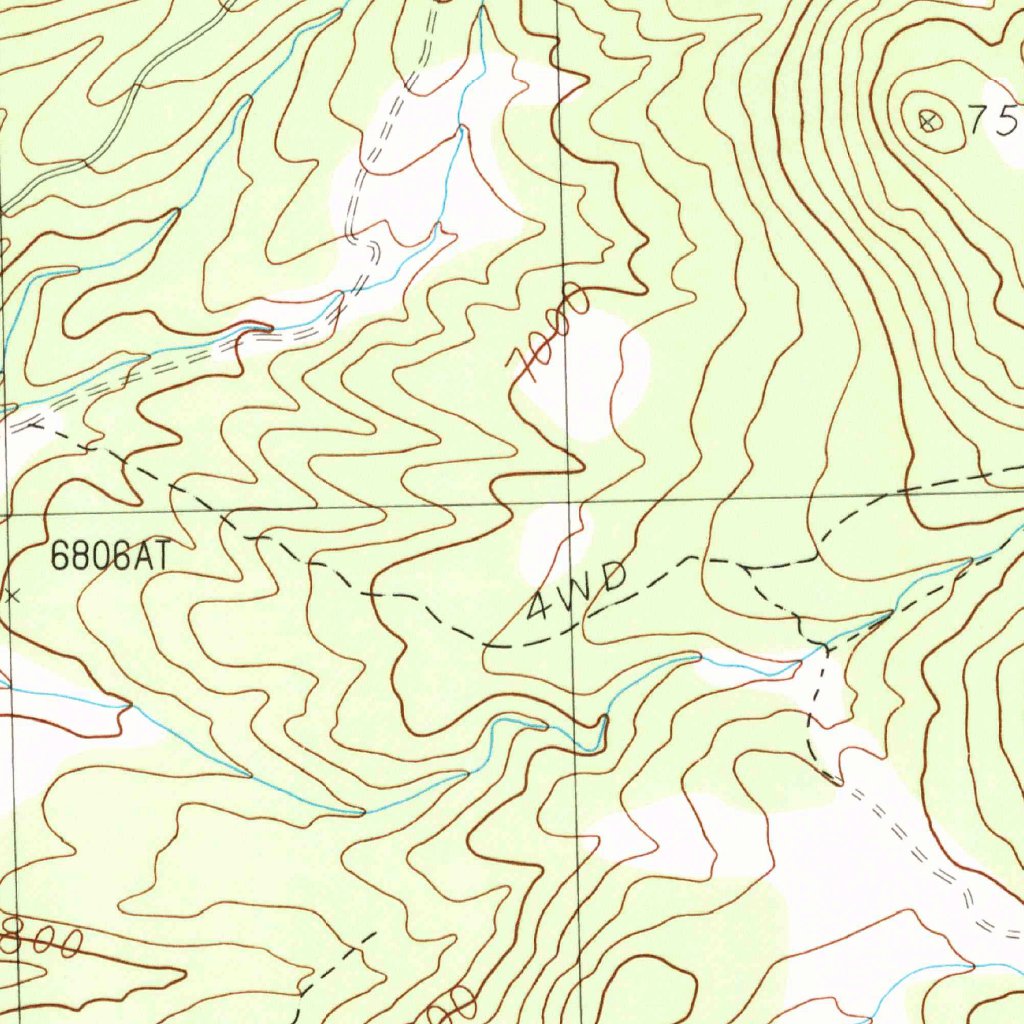 Bridgeport, CA (1989, 24000-Scale) Map by United States Geological ...
