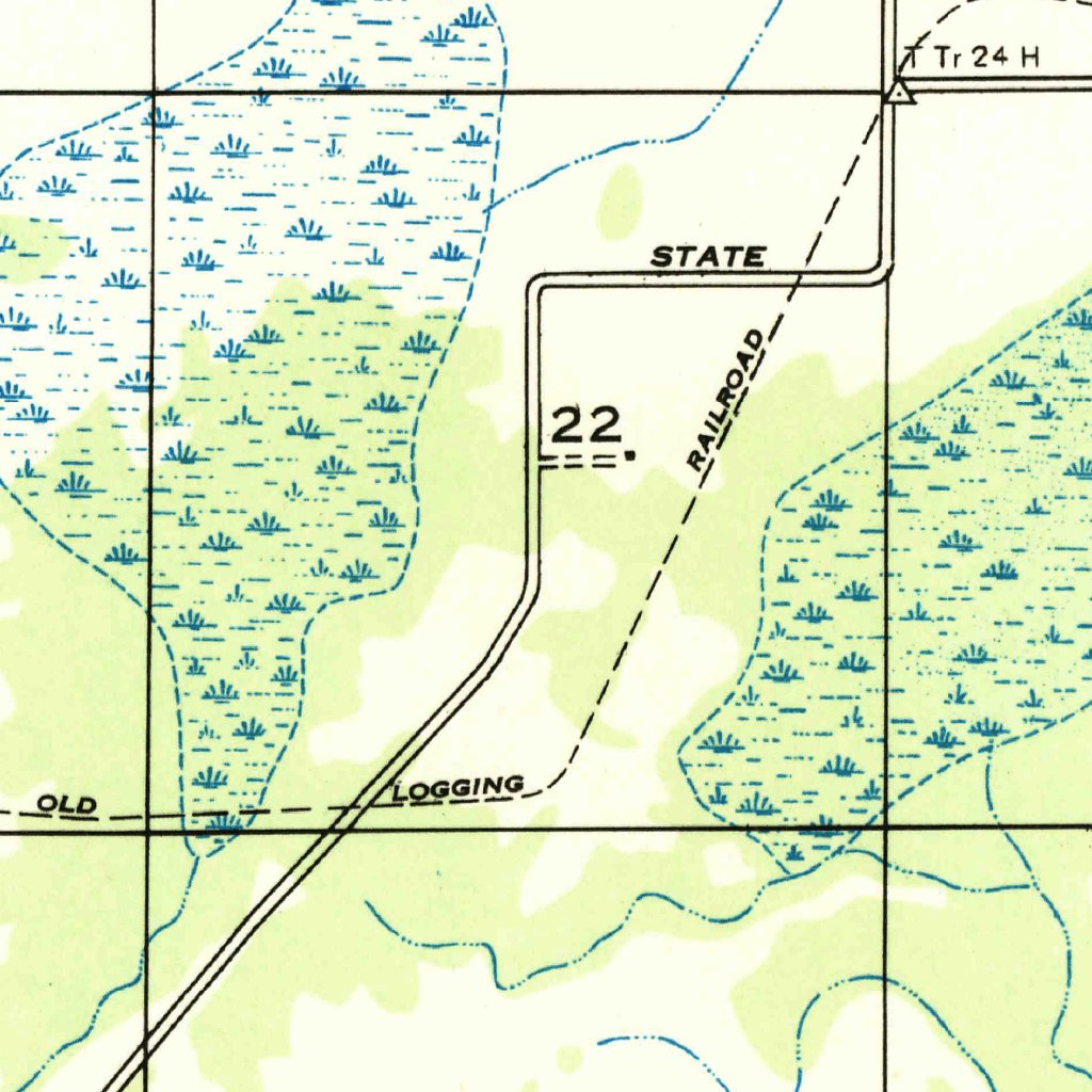 Brimstone, LA (1947, 31680-Scale) Map by United States Geological ...