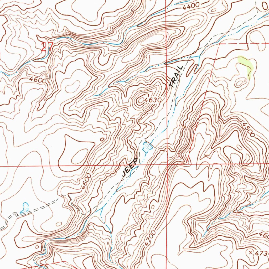 Briscoe Ranch, NM (1968, 24000-Scale) Map by United States Geological ...