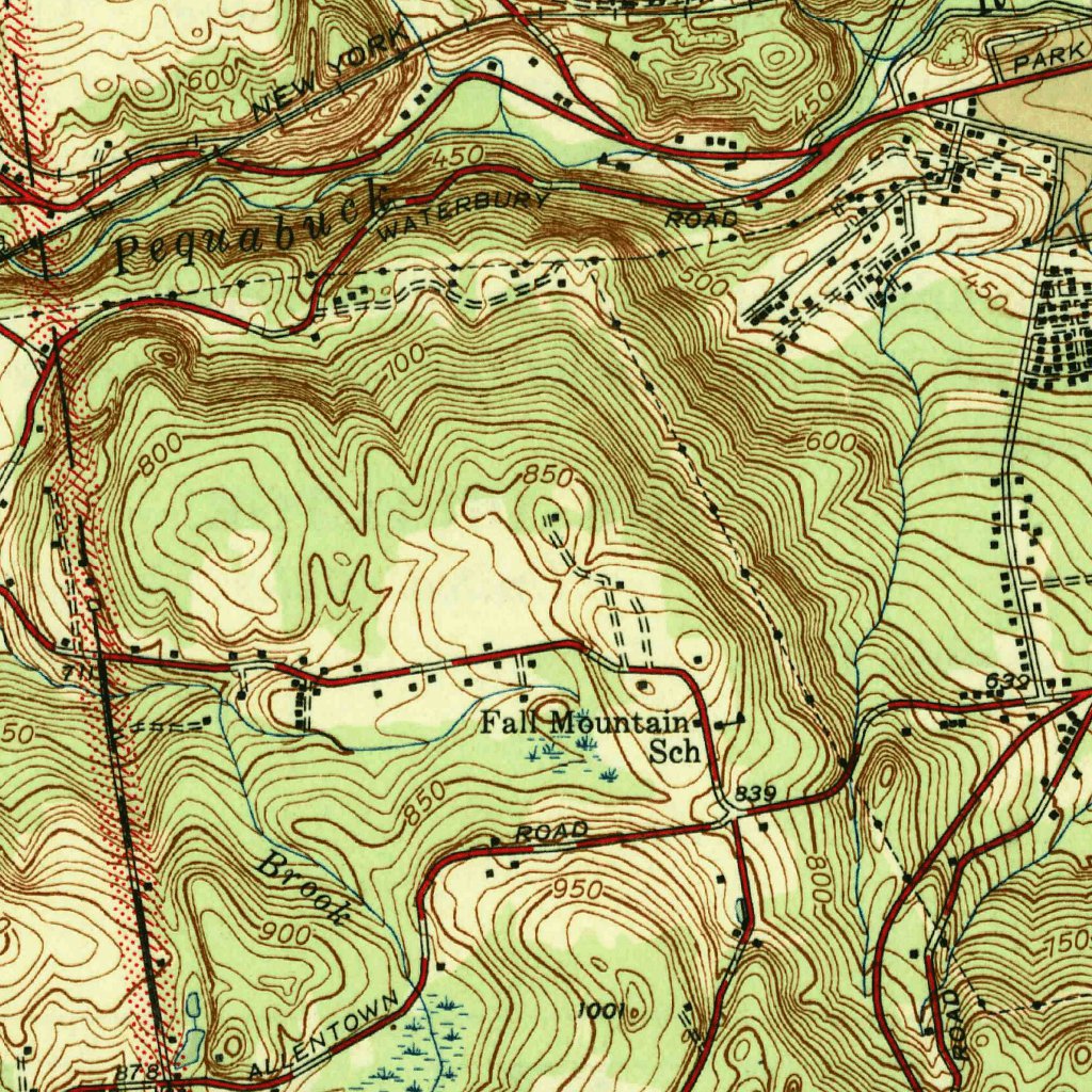 Bristol, CT (1946, 31680-Scale) Map by United States Geological Survey ...