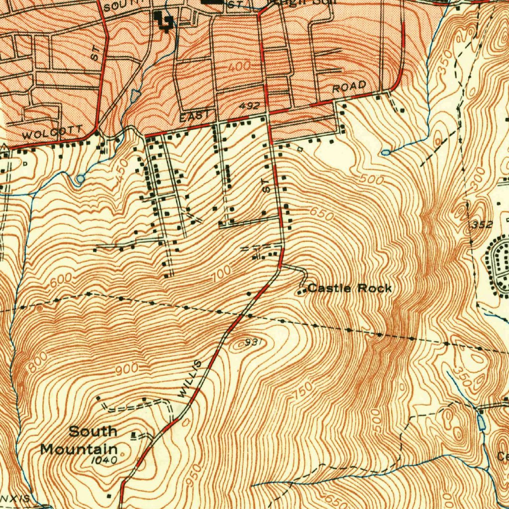 Bristol, CT (1953, 31680-Scale) Map by United States Geological Survey ...