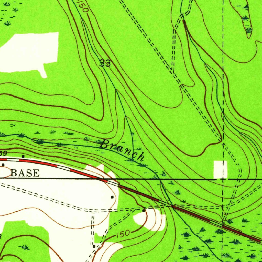 Bristol, FL (1945, 24000-Scale) Map by United States Geological Survey ...