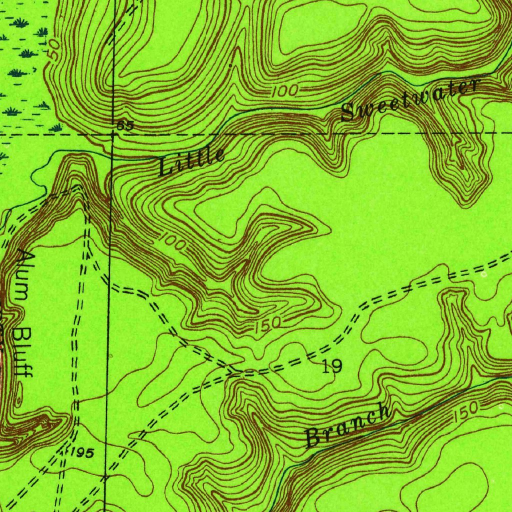 Bristol, FL (1945, 24000-Scale) Map by United States Geological Survey ...