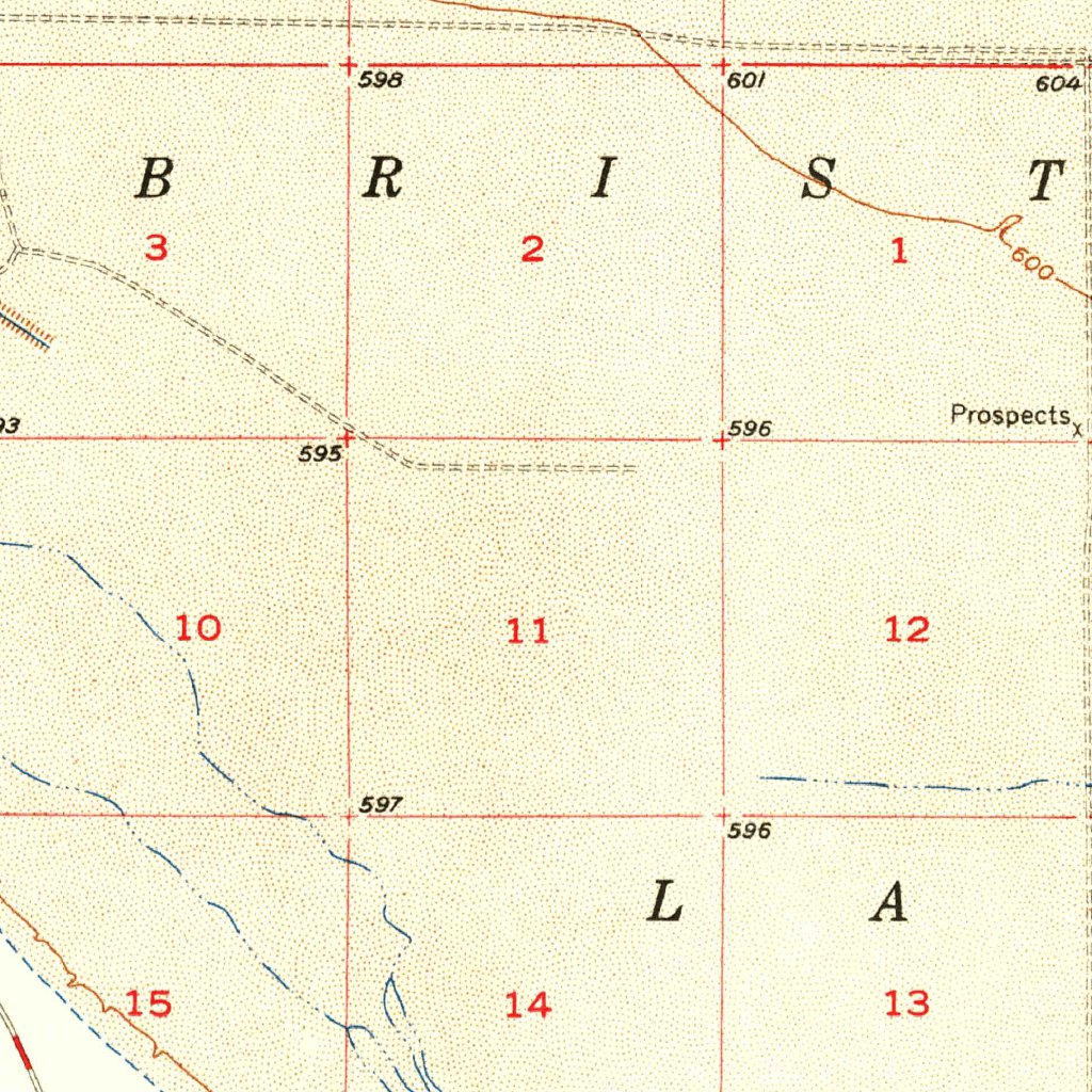Bristol Lake, CA (1956, 62500-Scale) Map by United States Geological ...