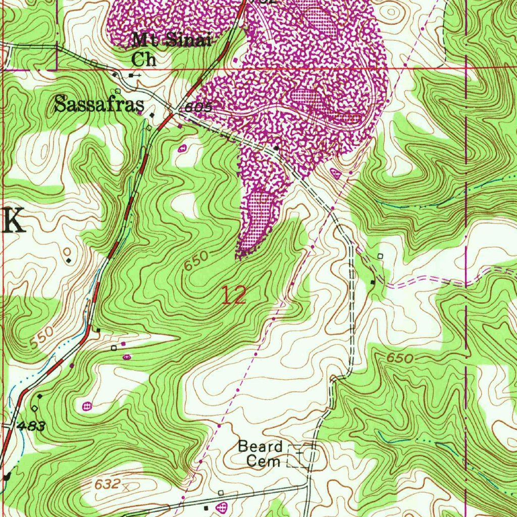Bristow, IN (1957, 24000-Scale) Map by United States Geological Survey ...