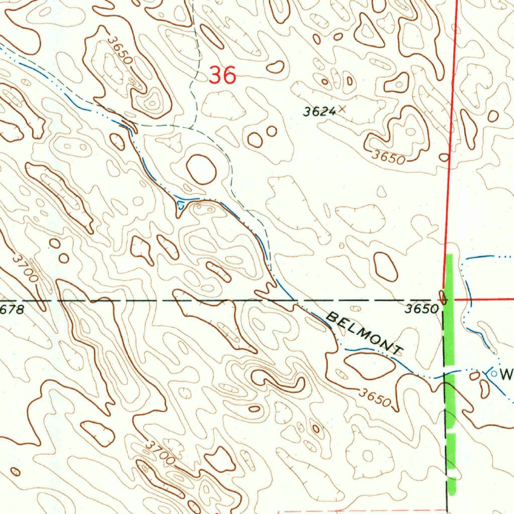Broadwater SW, NE (1965, 24000-Scale) Map by United States Geological ...
