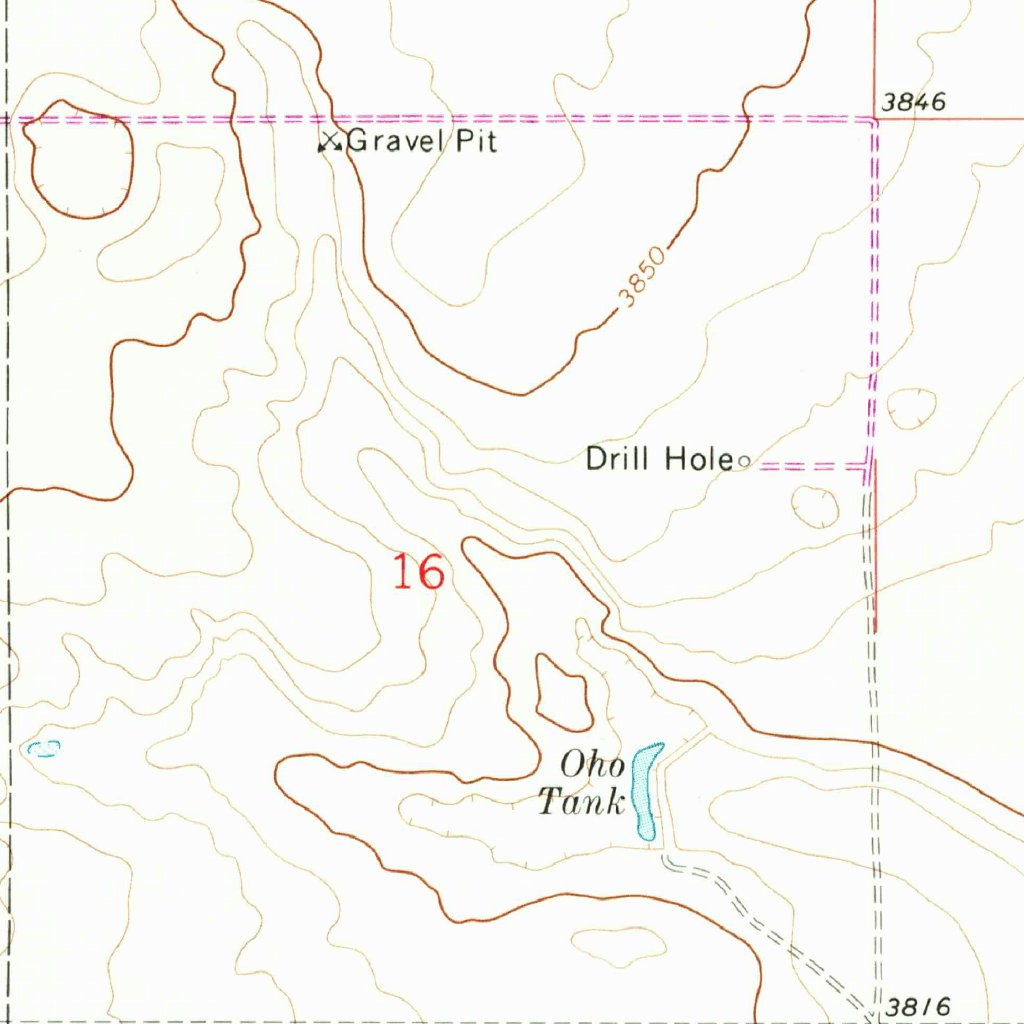 Bronco, TX-NM (1970, 24000-Scale) Map by United States Geological ...