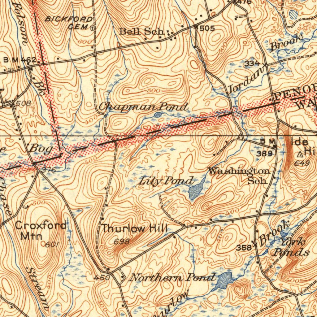 Brooks, ME (1932, 62500-Scale) Map by United States Geological Survey ...