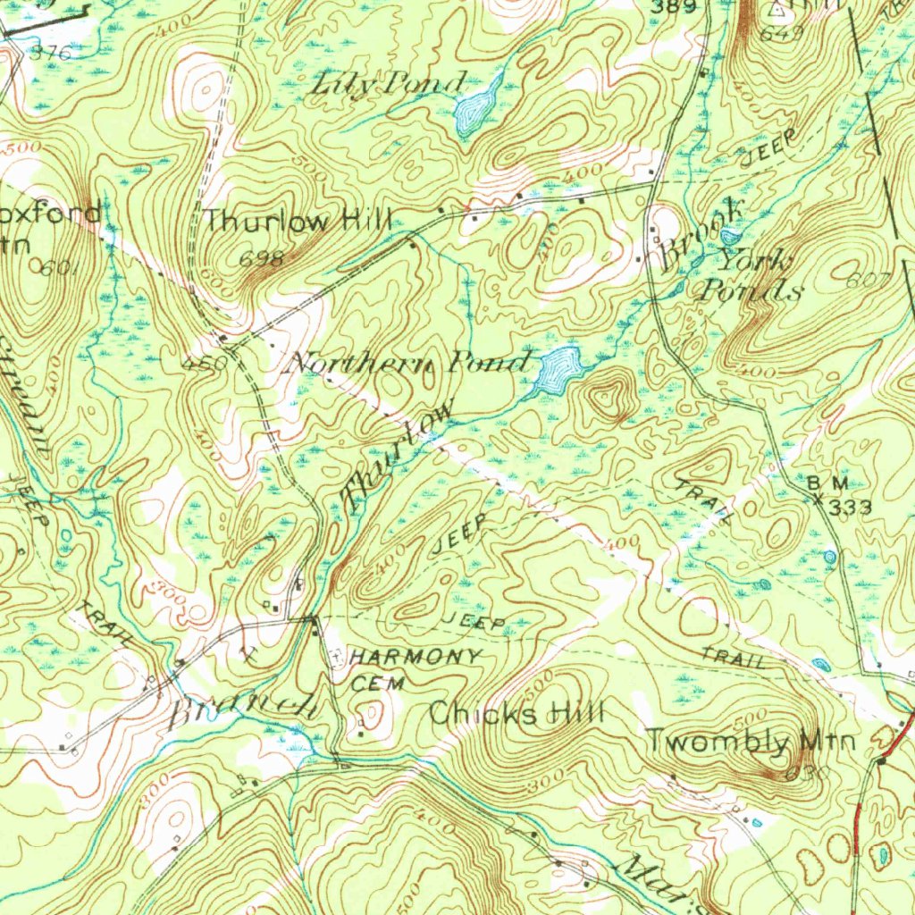 Brooks, ME (1955, 62500-Scale) Map by United States Geological Survey ...