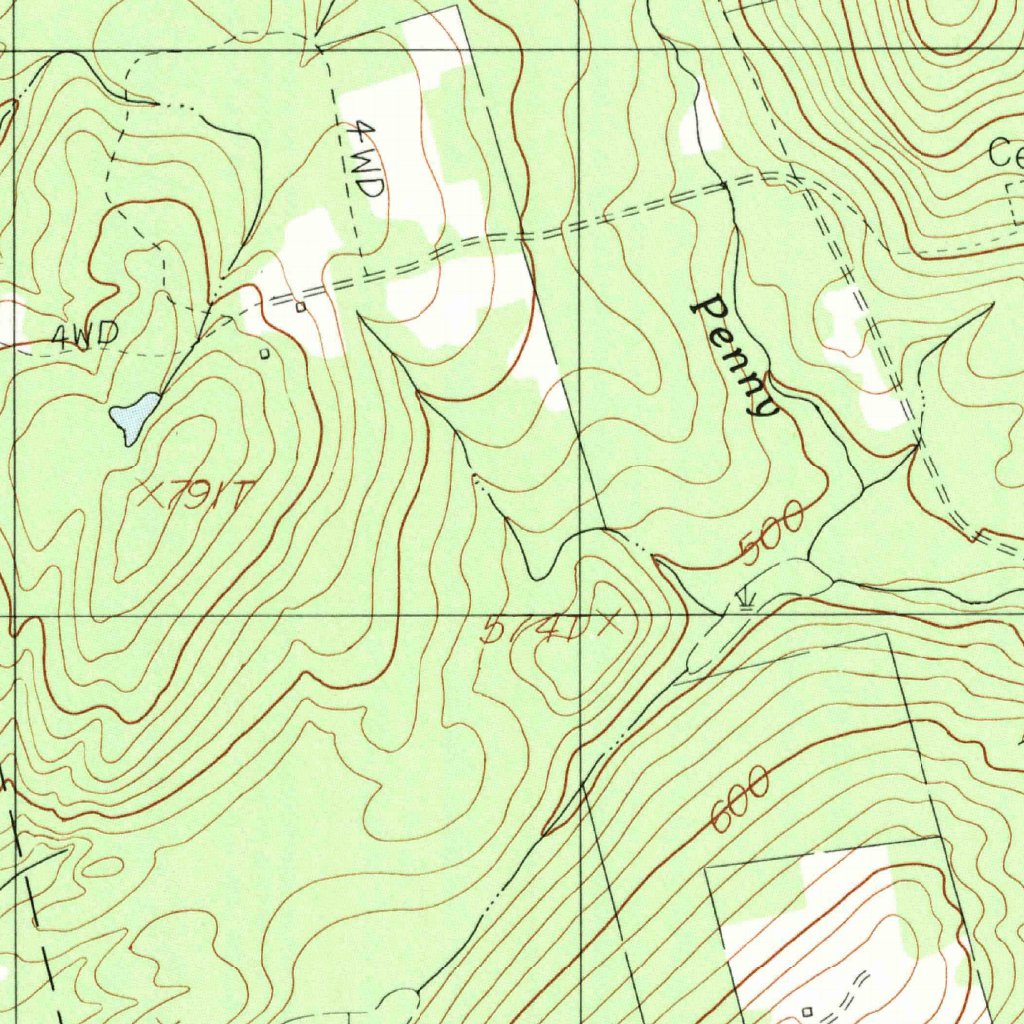 Brooks West, ME (1982, 24000-Scale) Map by United States Geological ...