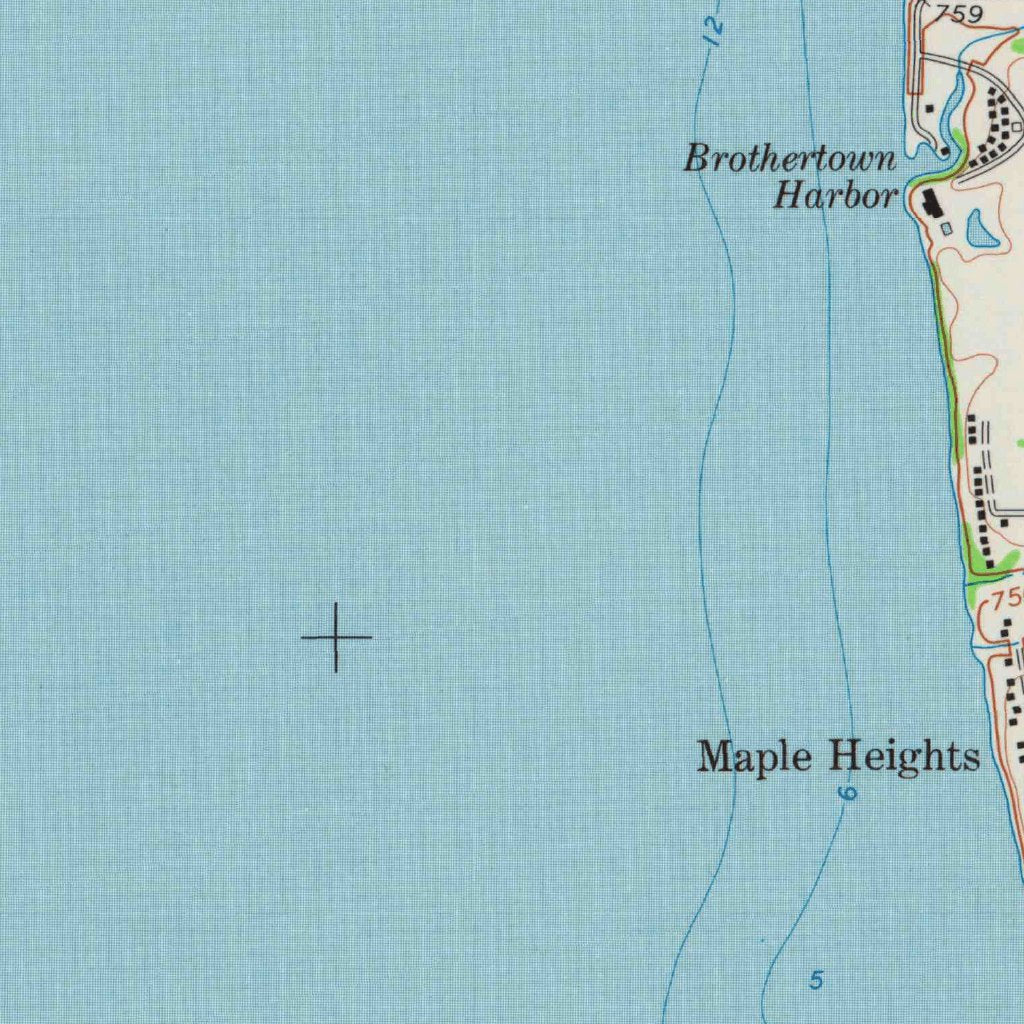 Brothertown, WI (1974, 24000-Scale) Map by United States Geological ...