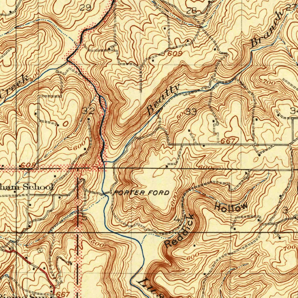 Brownfield, IL-KY (1917, 62500-Scale) Map by United States Geological ...