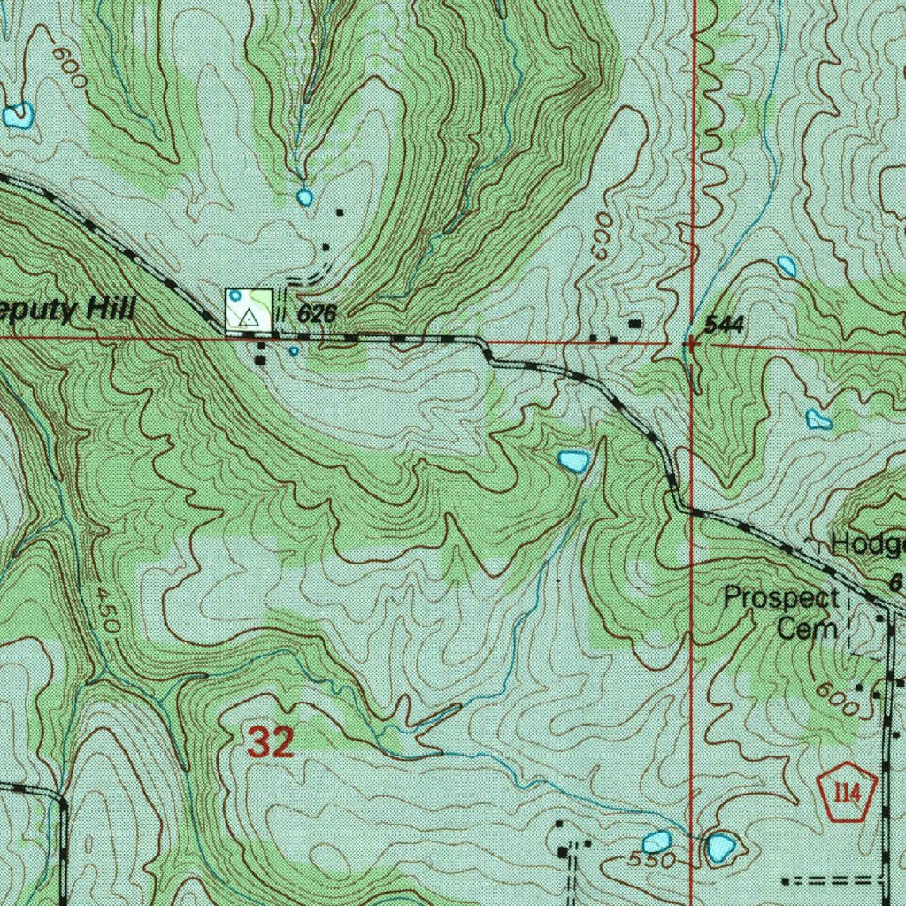 Brownfield, IL-KY (1996, 24000-Scale) Map by United States Geological ...