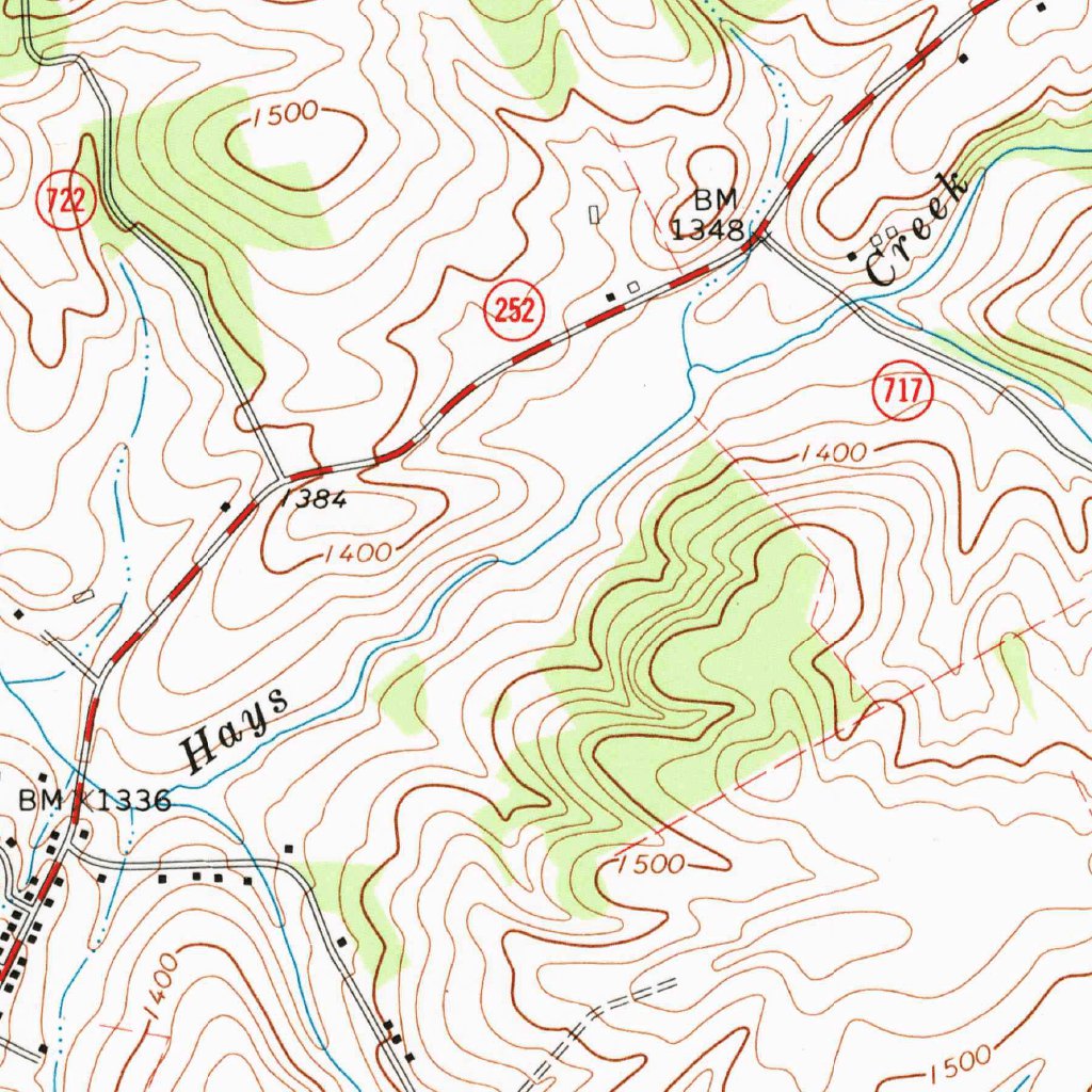 Brownsburg, VA (1967, 24000-Scale) Map by United States Geological ...
